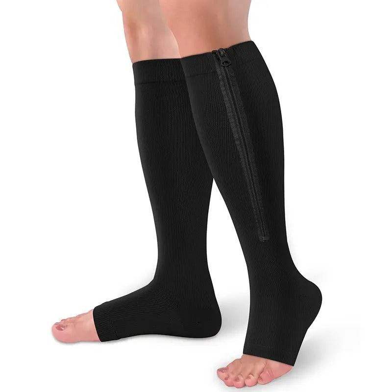 Feet Relief Compression Zip Socks – All-Day Support and Pain Relief ...